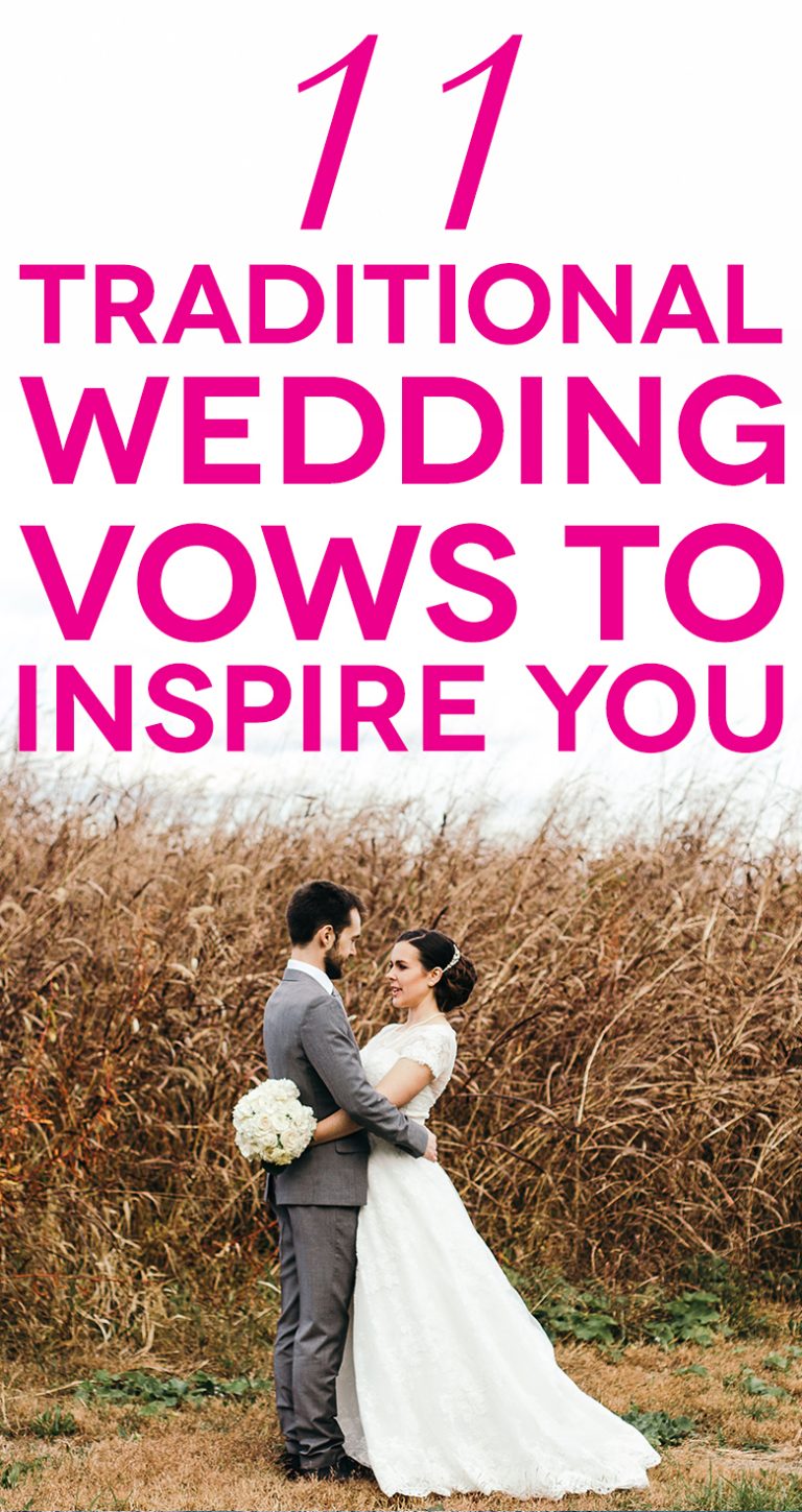 11 Traditional Wedding Vows That Will Inspire You A Practical Wedding 