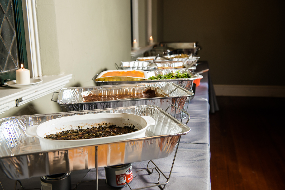 How We: Coordinated The Rest Of Our Potluck Wedding Reception | A ...