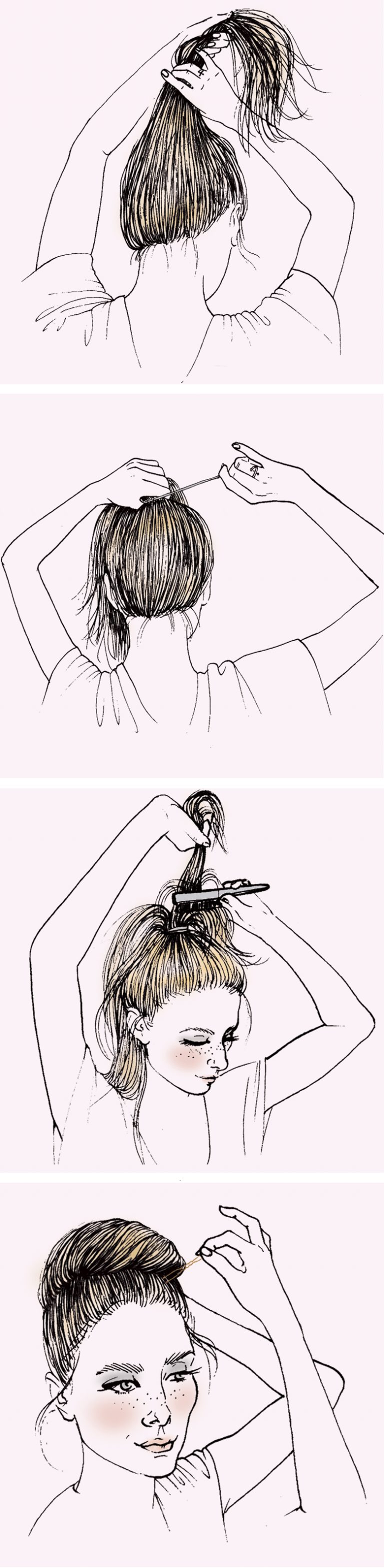 How To: A Modern Take on the Classic Bun | A Practical Wedding