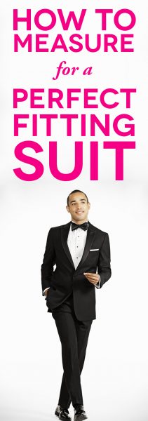 How to Perfectly Measure Yourself for a Rental Suit | A Practical Wedding
