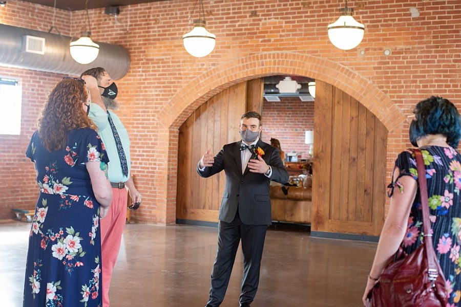 COVID Wedding At The Cookery In Durham | A Practical Wedding